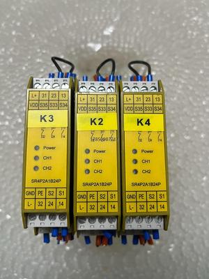 议价询价SR4P2A1B24P二手拆机莱恩安全继电器实物图拍摄议价询价