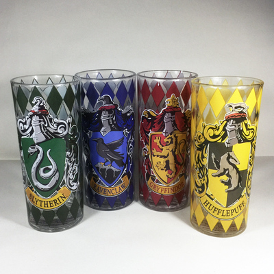 哈利波特四学院玻璃杯水杯