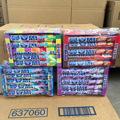 曼妥思充气糖脆皮软心珠