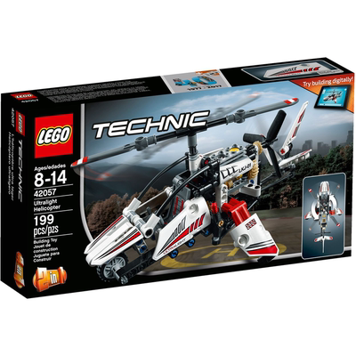 LEGO 乐高 科技 TECHNIC 42057 超轻型直升机 儿童玩具绝版