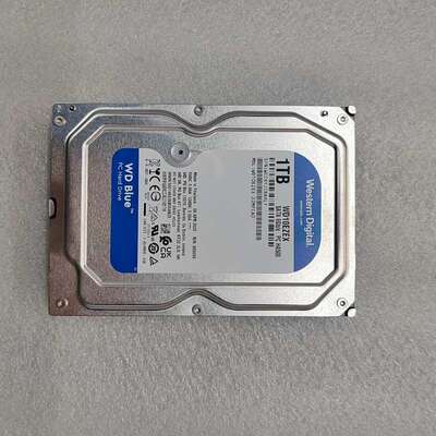 1T机械硬盘西数 WD10EZEX成色漂亮，充新成色，202