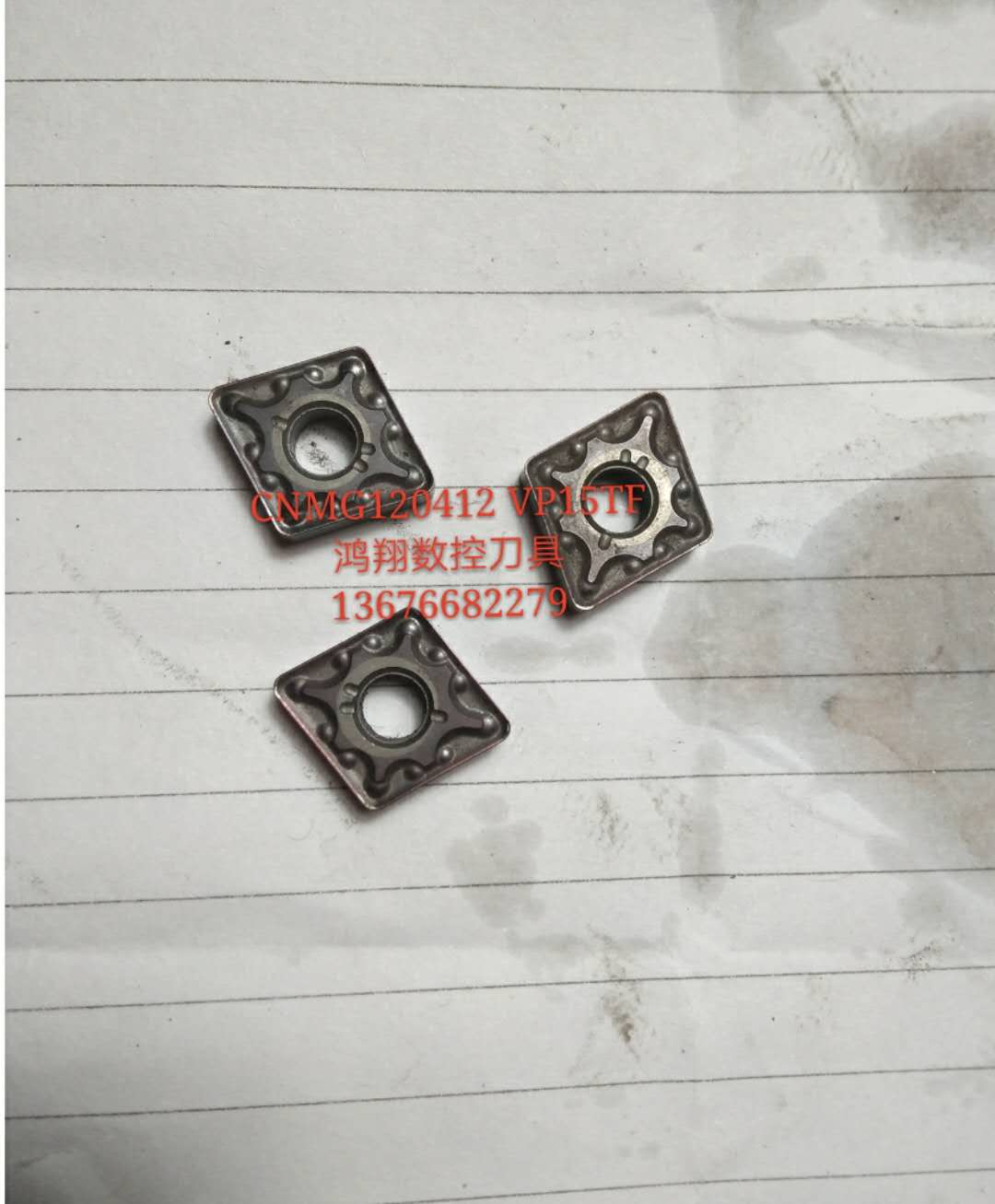 三菱进口数控刀片 外圆车刀片 加工不锈钢 CNMG120408 VP 15TF