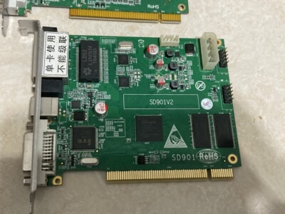 包邮 LED控制卡 TS802D TS901全彩色SD901V2 发送卡