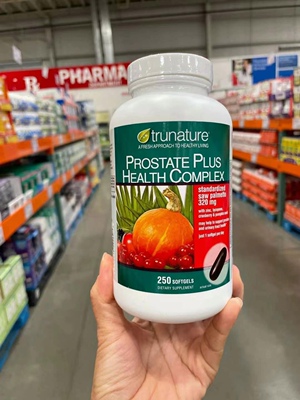 美国代购Trunature Prostate 锯棕榈精华*列腺保健胶囊250粒
