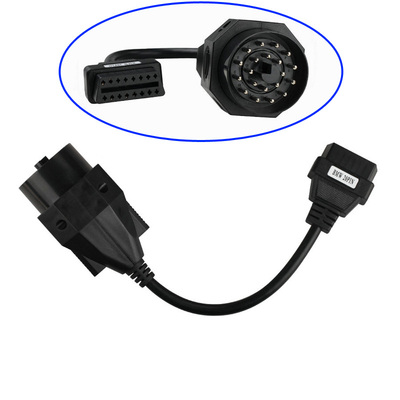 OBDII 16Pin to Old for BMW 20Pin Adpater & Connector老宝马线