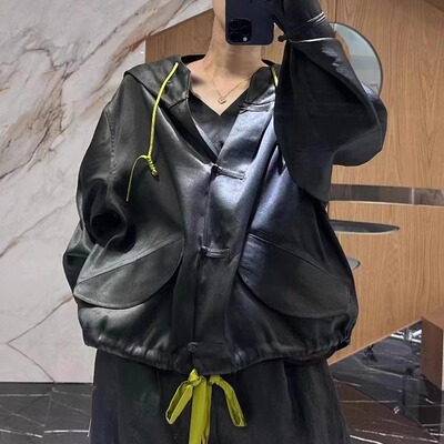 丝辉印月休闲短上衣桑蚕丝香云纱