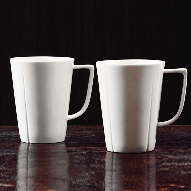 丹麦进口rosendahl骨瓷马克杯纯色咖啡杯简约茶杯牛奶杯对杯340ml