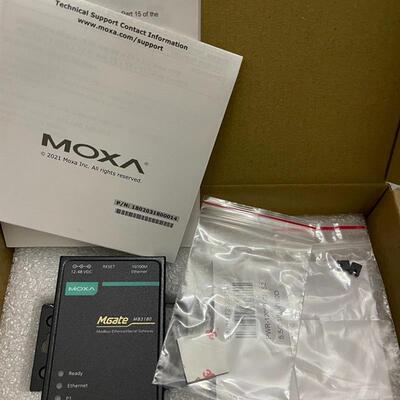 全新Moxa Modbus网关MGate MB3180/CN