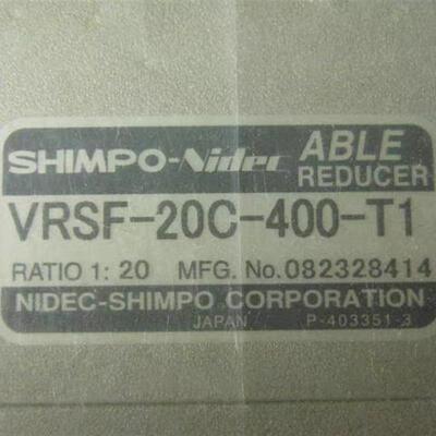 全新 正品 日本减速机SHIMPO全系列 VRSF-20C-400-T1 当日发