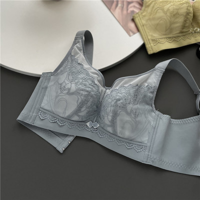 调整外扩聚拢防下垂乳胶薄杯文胸