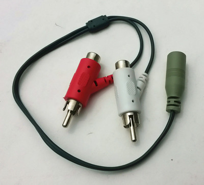 音频线rca手机电脑通用