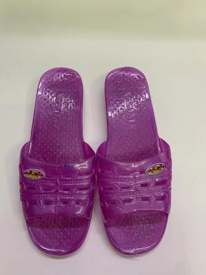 网红女胶拖鞋塑料平跟