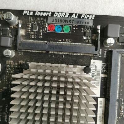 议价映泰J3160NX7，17*17主板，成色请看片，没修