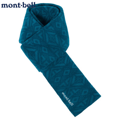 montbell围巾印花保暖舒适日本