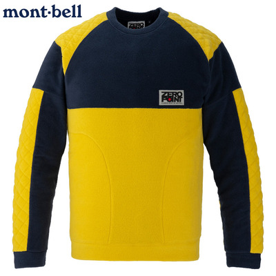 montbell抓绒衣保暖透气套头衫