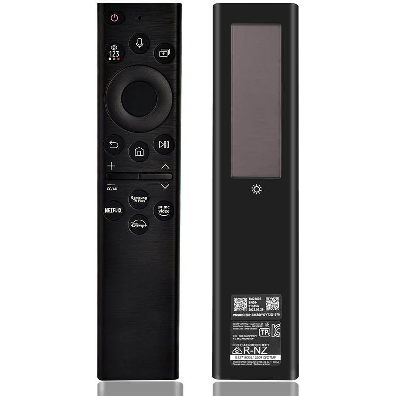 BN59-01385A三星智能液晶电视机语音遥控器带太阳能充电USB-C充电