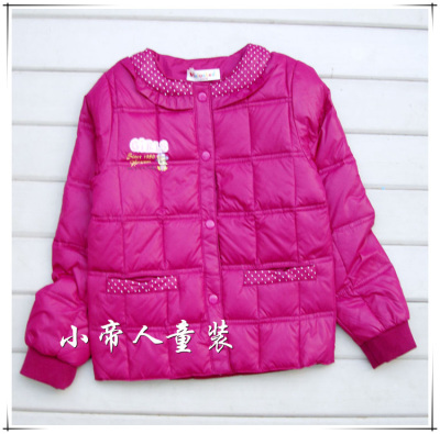 小熊摩罗冬装女童保暖羽绒服内胆