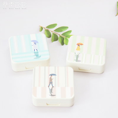 凯达隐形眼镜盒 护理盒 唯美 时尚 经典 OL款式 伴侣盒护理盒JK99