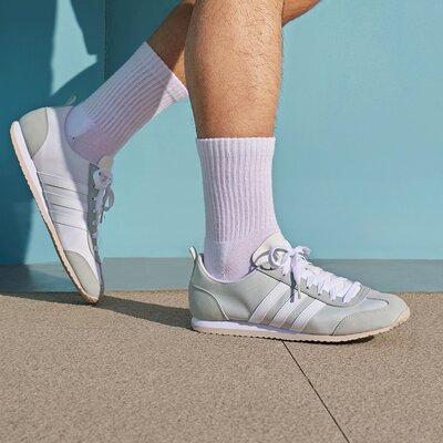 阿迪达斯VSJOG2.0 T头鞋德训鞋赛车鞋运动休闲鞋薄底织物复古