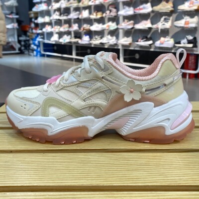 斯凯奇熊猫鞋女休闲鞋樱花鞋厚底增高老爹鞋896116 896126 117366