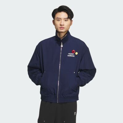 阿迪达斯三叶草男子休闲运动宽松夹克外套KC0135|KC0136