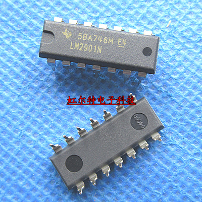 原装 LM2901N LM2901 2901 LM2901P 直插DIP14 逻辑比较器
