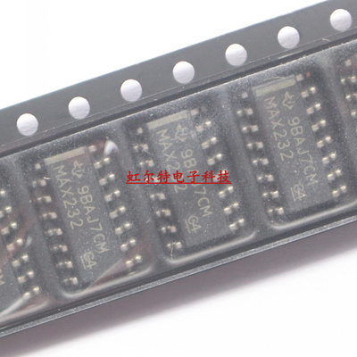 贴片逻辑芯片IC MAX232DR MAX232 SOP-16 收发器驱动器 进口原装