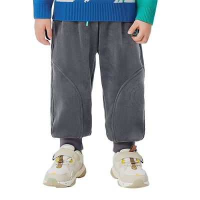 儿童裤子秋冬男童女童宝宝长裤厚