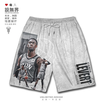 篮球球星卡里斯勒弗特骑士美短裤