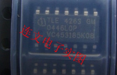 TLE4263 TLE4263GM 汽车电脑板易损芯片低降稳压器SOP14脚 可直拍