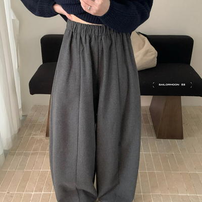 想象SAILORMOON -松弛感爆棚简约休闲宽松垂感阔腿裤休闲裤
