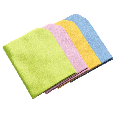 4 Pcs Random Color Microfiber Glasses Cleaning Cloth For Le