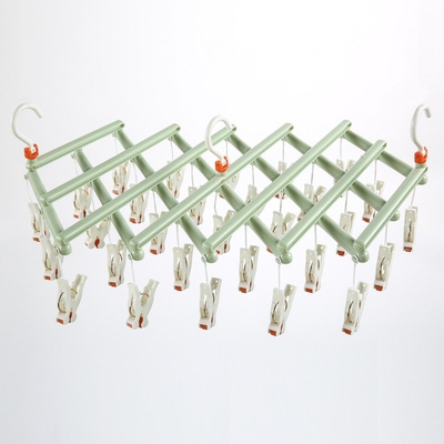 Multifunctional Plastic Retractable Clothes Hanger nderwear