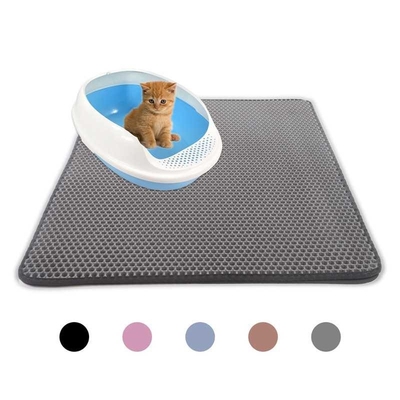 Double Layers Cat Litter Mat Trapper Waterproof Easy to Clea