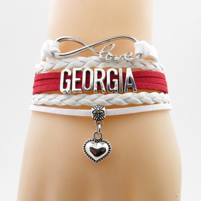 Infinity Love Georgia Bracelet Fashion Women And Men Suede