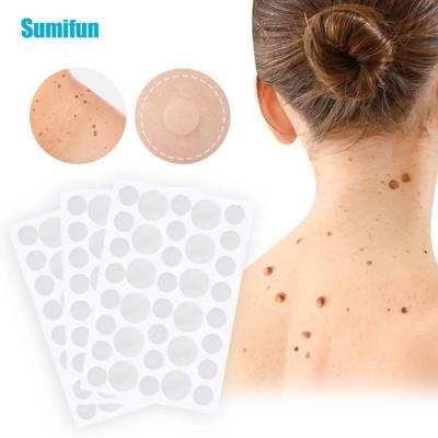 108pcs Warts Remover Patch Skin Tag Remover Wart Treatment
