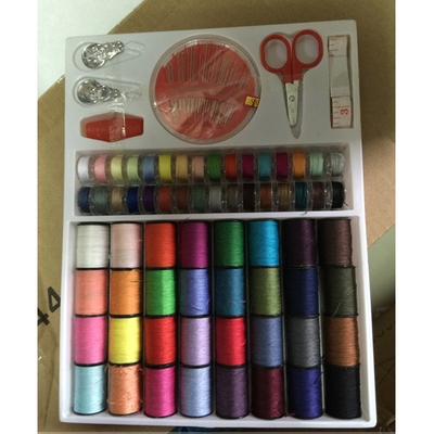 Sewing Machine Accessories 64 Spools Sewing Tools Kit Multif