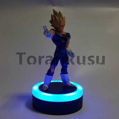 Dragon Ball Action Figure Evil Vegeta Led Light Base PVC Dr