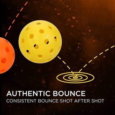 Pure Outdoor Pickleball Balls Specifically Designed and Opt