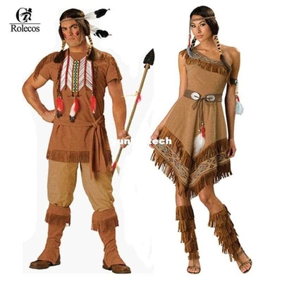 Brand Indian Women Pocahontas Aboriginals Cosplay Co