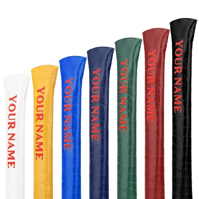 Custom Made Golf Alignment Stick Covers Customized Crocodile