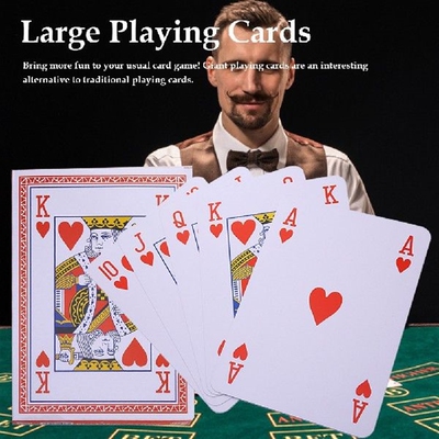 28*20cm Super Big Jumbo Playing Cards Full Deck Huge