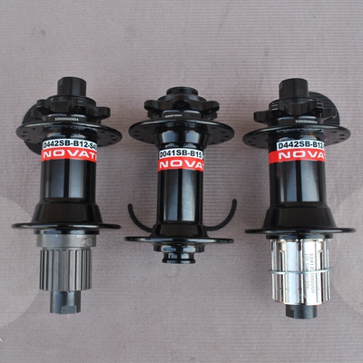 novatec久裕041/442山地花鼓12速boost桶轴32h花鼓110*15 148*12