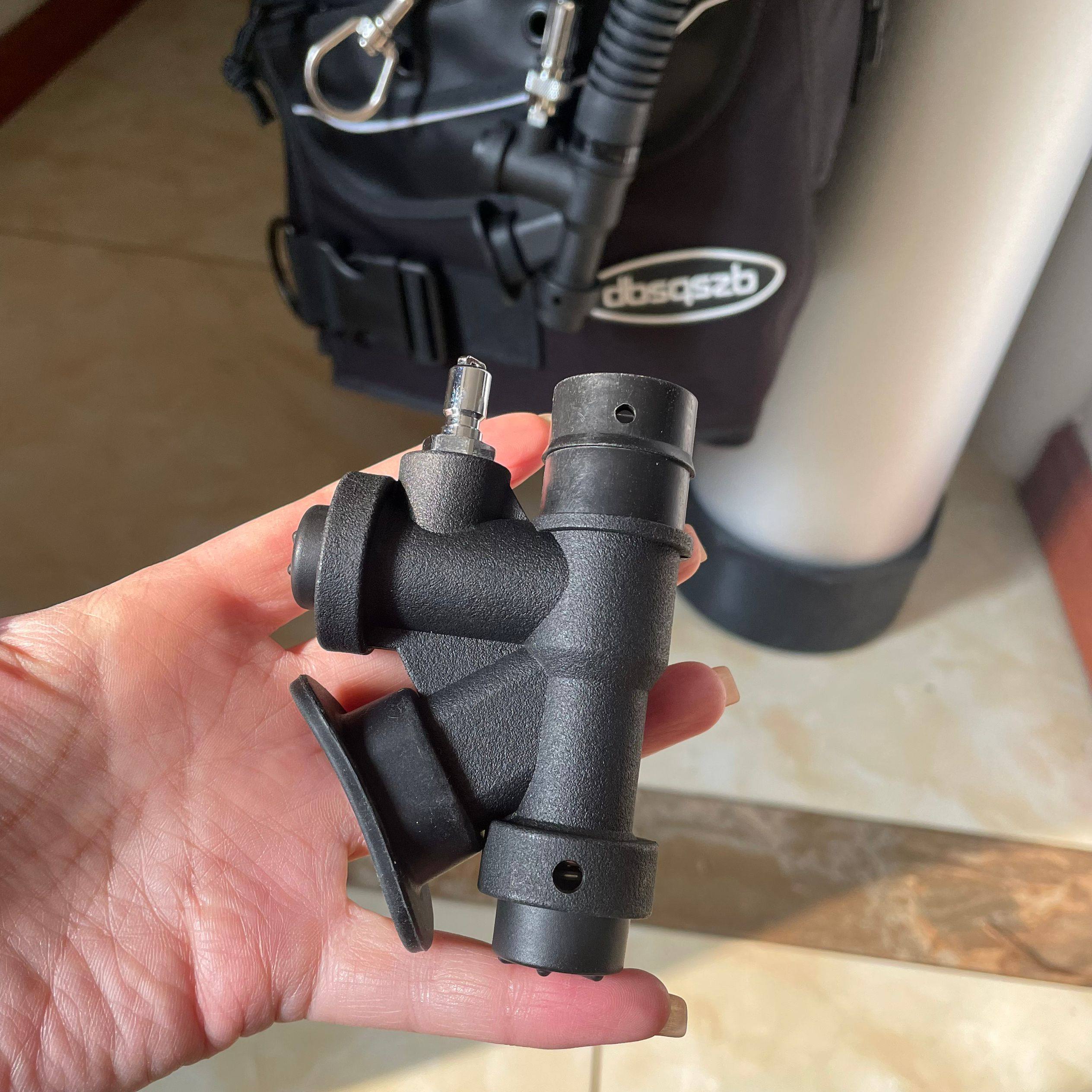 潜水浮力调整器BC侧挂 夹克 背飞 bcd 充气阀 潜水浮力背心排气阀