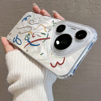 华为 MATE60PRO 手机壳｜华为通用｜雾面清透｜MATE40PRO｜P50E｜P60PRO｜精准开孔不碍事