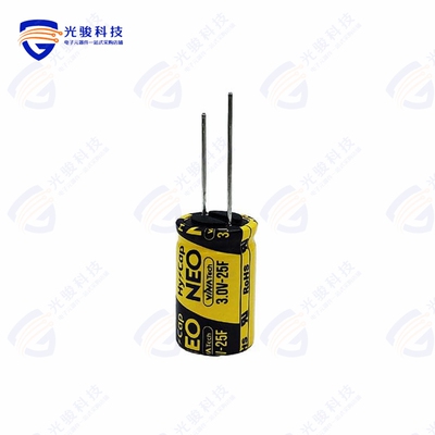 WEC3R0256QG《25F 3.0V 16*25 EDLC》