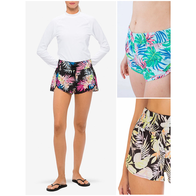 Hur*ley爪哇热带冲浪游泳短裤