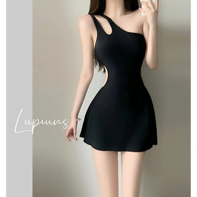 广州发！温泉泳衣连体裙式度假