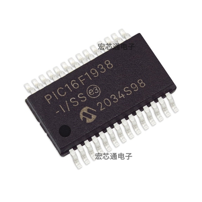 PIC16F1938-I/SS8位微控制器