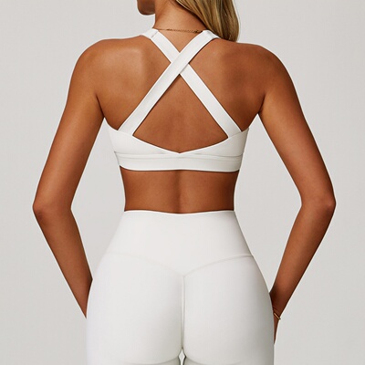 云感紧身瑜伽背心运动内衣防震高强度普拉提跑步户外健身服女8047